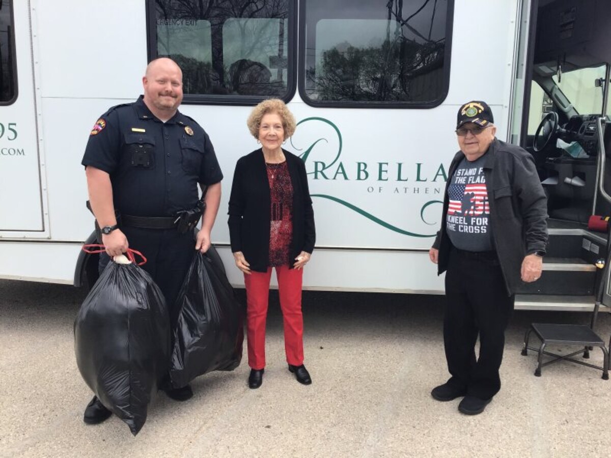 Athens Seniors Support Children in Need with Athens PD
