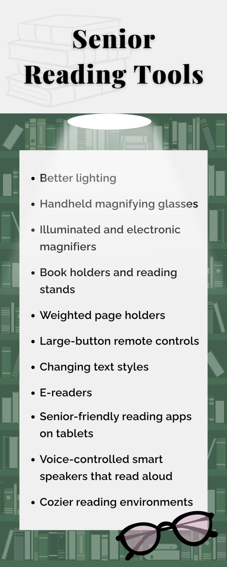 Reading for the Elderly: How to Make It Easier | Elk Creek