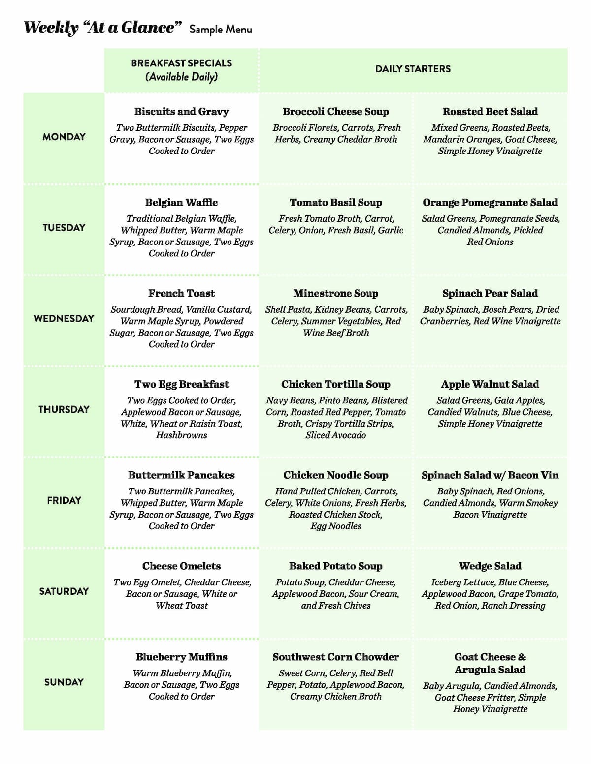 Premium Assisted Living Dietary Program In Cibolo Tx